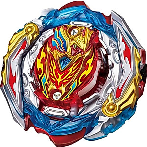 4-Piece Bey Battling Tops B-201 Zest Achilles B-185 Vanish Fafnir B-205 Burst Spriggan B-206 Barricade Lucifer, Burst quadrive Blade for 8-12 Boys Kids