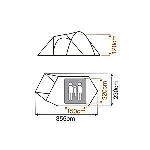 Snow Peak Amenity Dome Tent, Small