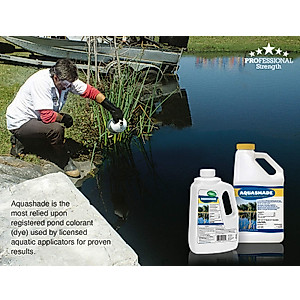 Aquashade Aquatic Plant Growth Control, 1 gal, Blue