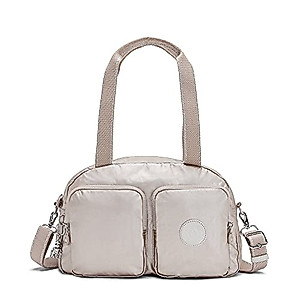Kipling womens Women's Cool Defea Shoulder Bag, Metallic Glow, 13 L x 8.75 H 5 D US