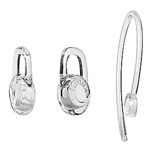 Earbud Tips Silicone Ear Tips & Ear Hook Replacement Earbud Tips 12 Pcs Replacement Ear Hooks And 6pcs Large Replacement Eargel Compatible With Plantronics M70 M165 M1100 M100 M55 M28 M25 Voyager Edge