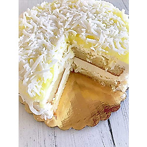 The Baker Celebrations Combo Pack 6 inches Cake Circle Boards Black White Gold (15)