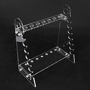 Pipette Support, Pipette Bracket Organic Glass Pipettor Stand Pipette Rack Pipette Holder for Lab