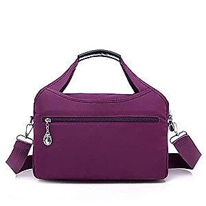 Ladies Large-Capacity Waterproof Anti-Theft Fashion Handbag , Women'S All-Match Oxford Cloth Shoulder Bag Messenger Bag