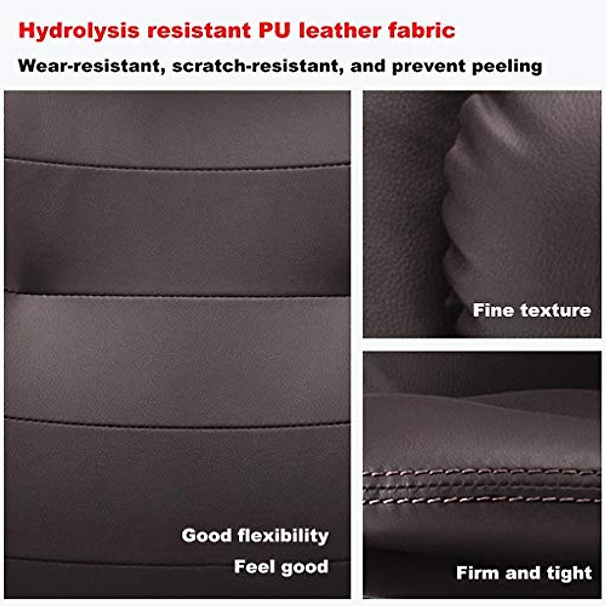 Priority Culture Executive Chair Leather Computer Chairs with Back Support Liftable Gaming Chairs Pc Chair Office Adjustable Angle 90°-160° Can Support 1764 Lbs (Color : Black)