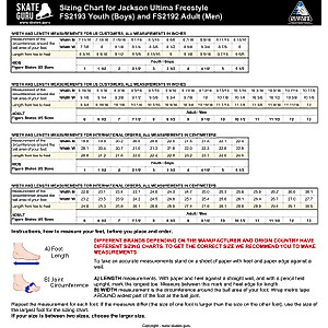 Jackson Ultima Fusion Freestyle with Mark II Blade FS2192 / Figure Ice Skates for Men Width: M-Medium/Size: Adult 8.5