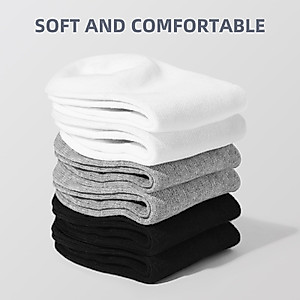 Lngwioo 6 Pairs No Show Socks Women & Men Arch Support Non Slip Invisible Low Cut Liner Socks (Multi)