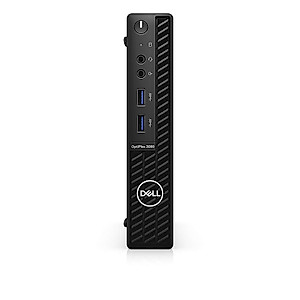 2021 Newest Dell OptiPlex 3080 Micro Form Factor Business Desktop, Intel Core i5-10500T, 32GB DDR4 RAM, 1TB SSD + 2TB HDD, WiFi, HDMI, Bluetooth, Windows 10 Pro (Renewed)