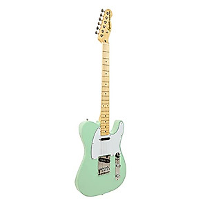 Fender Affinity Series Telecaster - Surf Green Bundle with Frontman 10G Amplifier, Gig Bag, Tuner, Instrument Cable, Strap, Picks, and Austin Bazaar Instructional DVD