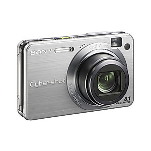 Sony Cybershot DSCW150 8.1MP Digital Camera with 5x Optical Zoom with Super Steady Shot (Silver)