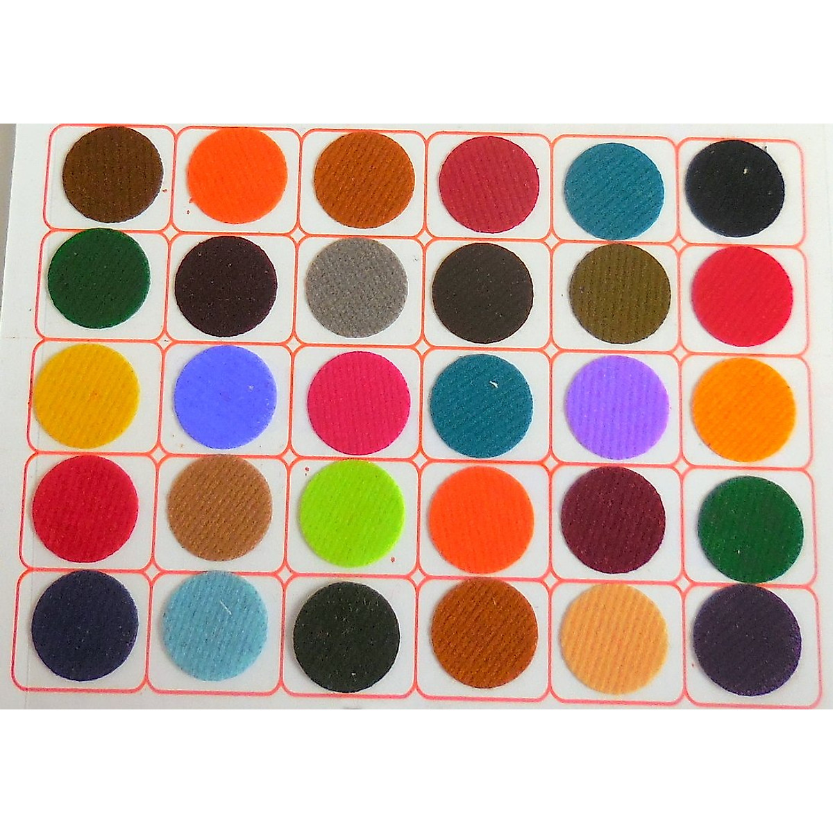 720 X Count Bindi dots Multi size multicolor Bindi Round Bindi Polka dots daily use bindi stickers (Multicolored)