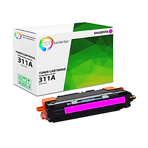 TCT Premium Compatible Toner Cartridge Replacement for HP 308A 311A Q2670A Q2681A Q2682A Q2683A works with HP Color LaserJet 3700 3700DN 3700DTN 3700N Printers (Black, Cyan, Magenta, Yellow) - 5 Pack