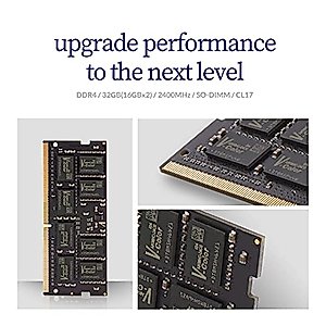 V-Color 32GB(2 x16GB) DDR4 2400MHz for iMac 2017 27-inch w/Retina 5K Display & 21.5-inch w/Retina 4K or Non-Retina Display DDR4 iMac SO-DIMM CL17 1.2V (TN416G24D817K-VC)