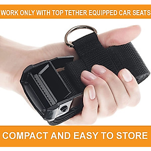 V VOLKGO Сar Sеat Travel Belt - Easy Carry & Saving Money - Car Seat Travel Strap to Convert Your Car Seat and Carry-on Luggage into an Airport Car Seat Stroller