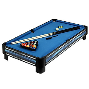 Hathaway Breakout 40-in Tabletop Pool Table, Blue