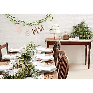 Ginger Ray Rose Gold Metallic Garland Bunting for Weddings or Parties - Beautiful