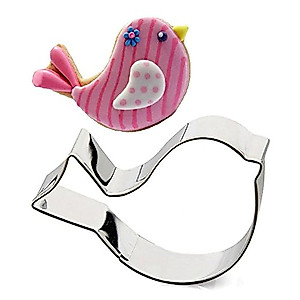 WOTOY Bird Biscuit Cookie Cutter Mold - Stainless Steel