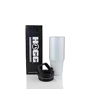 Hogg 30oz Sublimatable Clipmate Hydro Bottle Case (24 Pack) DIY, Customizable, Add Logo, Vinyl, Alcohol Ink, or Glitter & Epoxy To Any Cup. Bulk/Wholesale Sublimation Tumblers (Holographic)