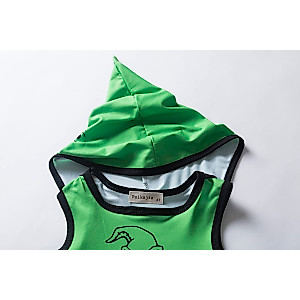 Ruikajia Women's Adult Oogie Boogie Costume Family Nightmare Villain Costume