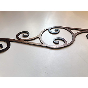 Decorative Scroll 12" or 24" Metal Wall Art Decor