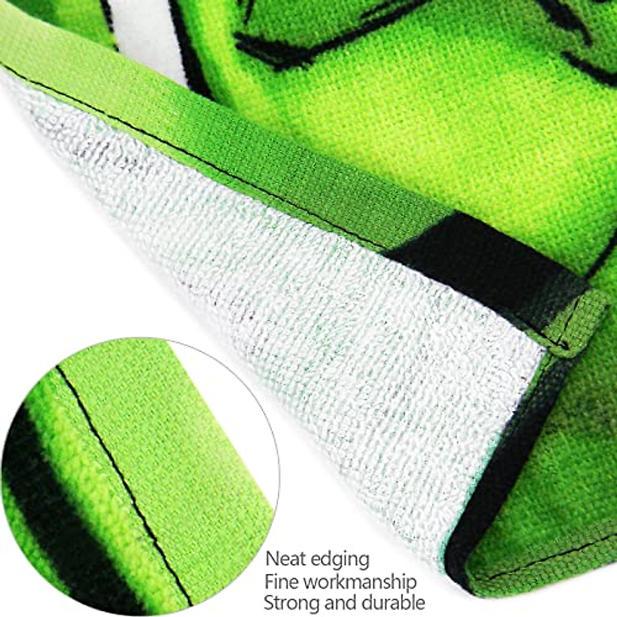 30 X 30cm Unisex One Size Incredible Hulk Cotton Towel Avengers Cartoon Face Cloth Towel