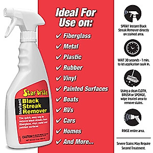 STAR BRITE unisex adult 128 Oz Gallon Stain Remover, Clear, 1 Gallon US