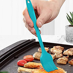 Marinade Injector Syringe and Brushes Set, Meat Injector Syringe with 3 Professional Marinade Injector Needles, Creates Tender Meat & Poultry Flavors, for BBQ Grill Smoker & Turkey & Brisket