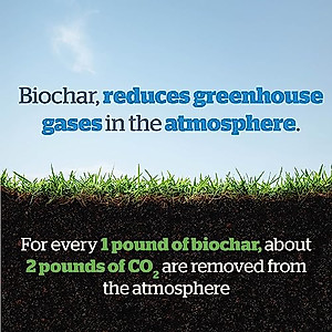 Wakefield Compost + Biochar with Mycorrhizal Fungi – Premium Aged Organic Compost with Mycorrhizal Fungi, Blended with 100% Biochar – 1 cu/ft