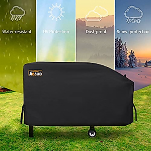 Jiesuo 28 Inch Blackstone Griddle Cover, Flat Top Grill Cover 28 inch, Heavy Duty Waterproof Blackstone 28 Inch Griddle Cover