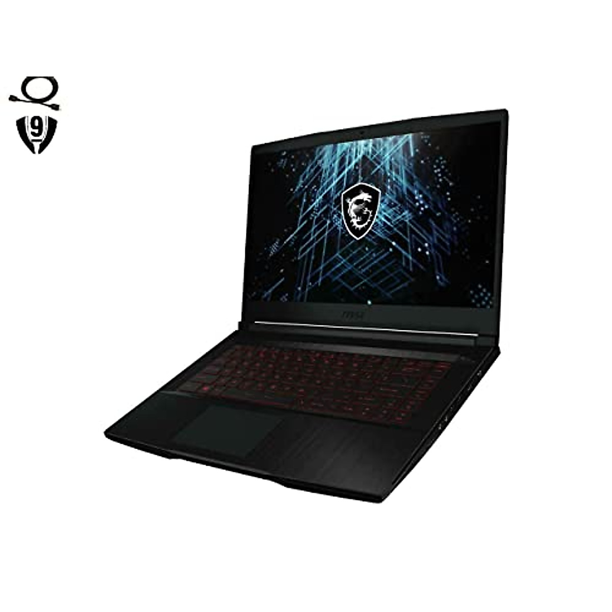 MSI 15.6" FHD 144Hz Gaming Laptop, Intel Core i5-11400H Processor, NVIDIA GeForce RTX 3050, 16GB DDR4 RAM, 1TB PCIe SSD, WiFi, Webcam, Backlit Keyboard, Windows 11 Home, Black