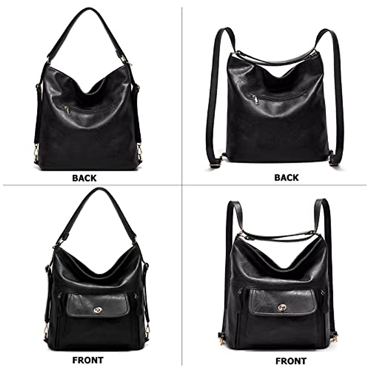 KingTo Womens Backpack Purse Fashion Large School Backpack Bag Casual Daypack Travel Handbag