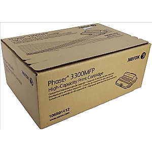 Xerox Phaser 3300 MFP Black High Capacity Toner Cartridge (8,000 pages) - 106R01412