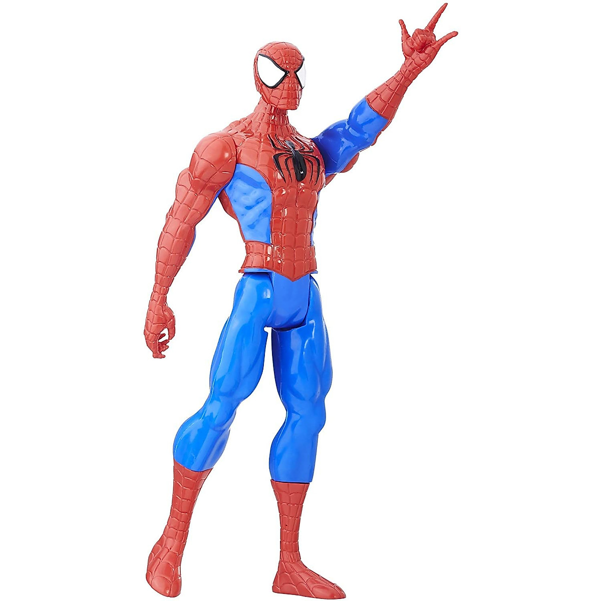 TheAvengers Titan Hero Series Spiderman 12 Inch Action Figure with FX Port, 7333SPIDER