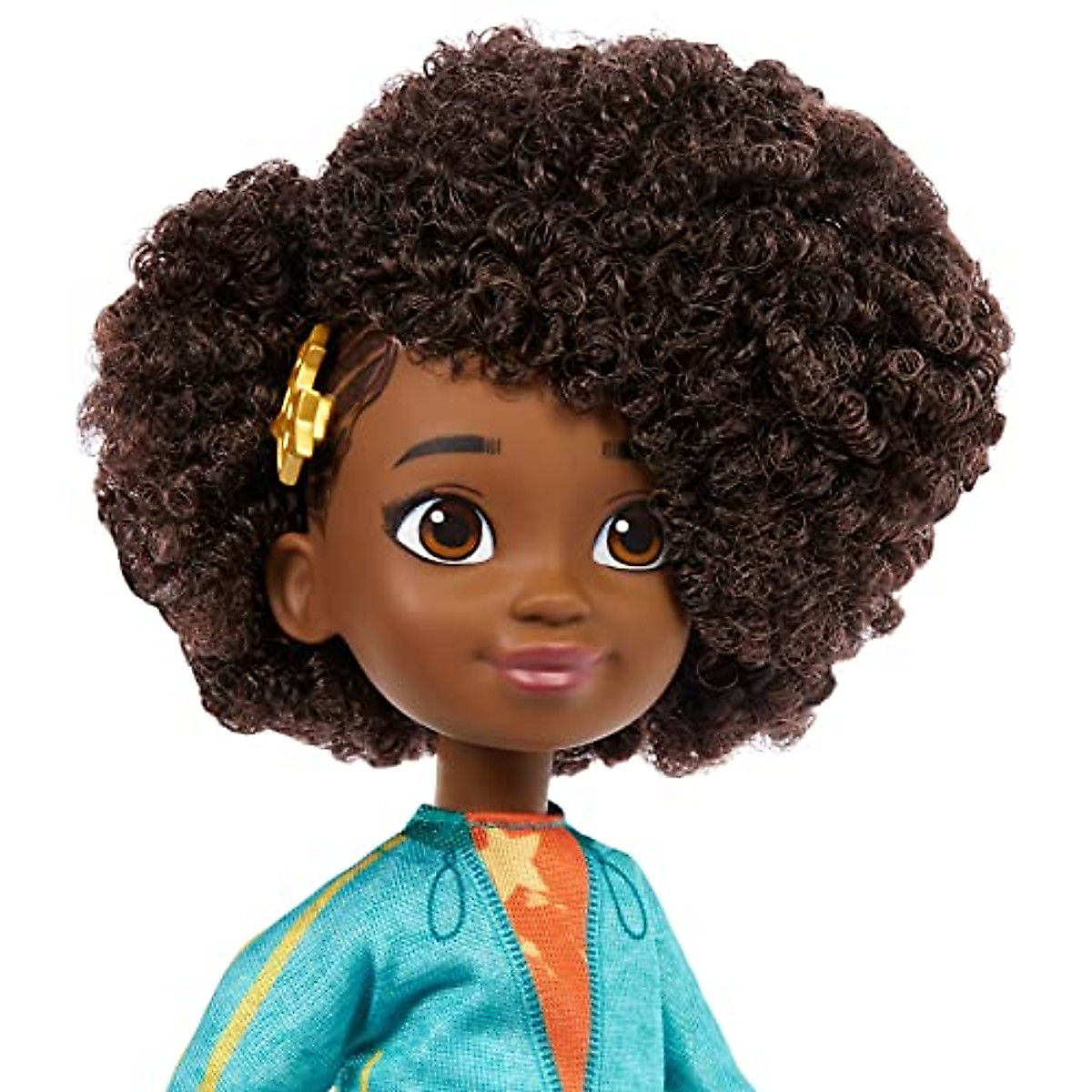 Mattel Karma’s World Mattel Karma Grant Doll with Microphone Accessory, Brown Hair & Brown Eyes