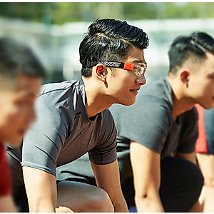 VENTIC Sports Safety Goggles Basketball Tennis Soccer Football Baseball Handball Sports Glasses Protective Eyewear Replaceable Lens (Clear)