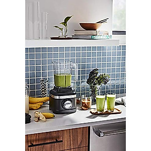 KitchenAid KSB1325BM K150 Blender, 48 oz, Matte Black (Renewed)