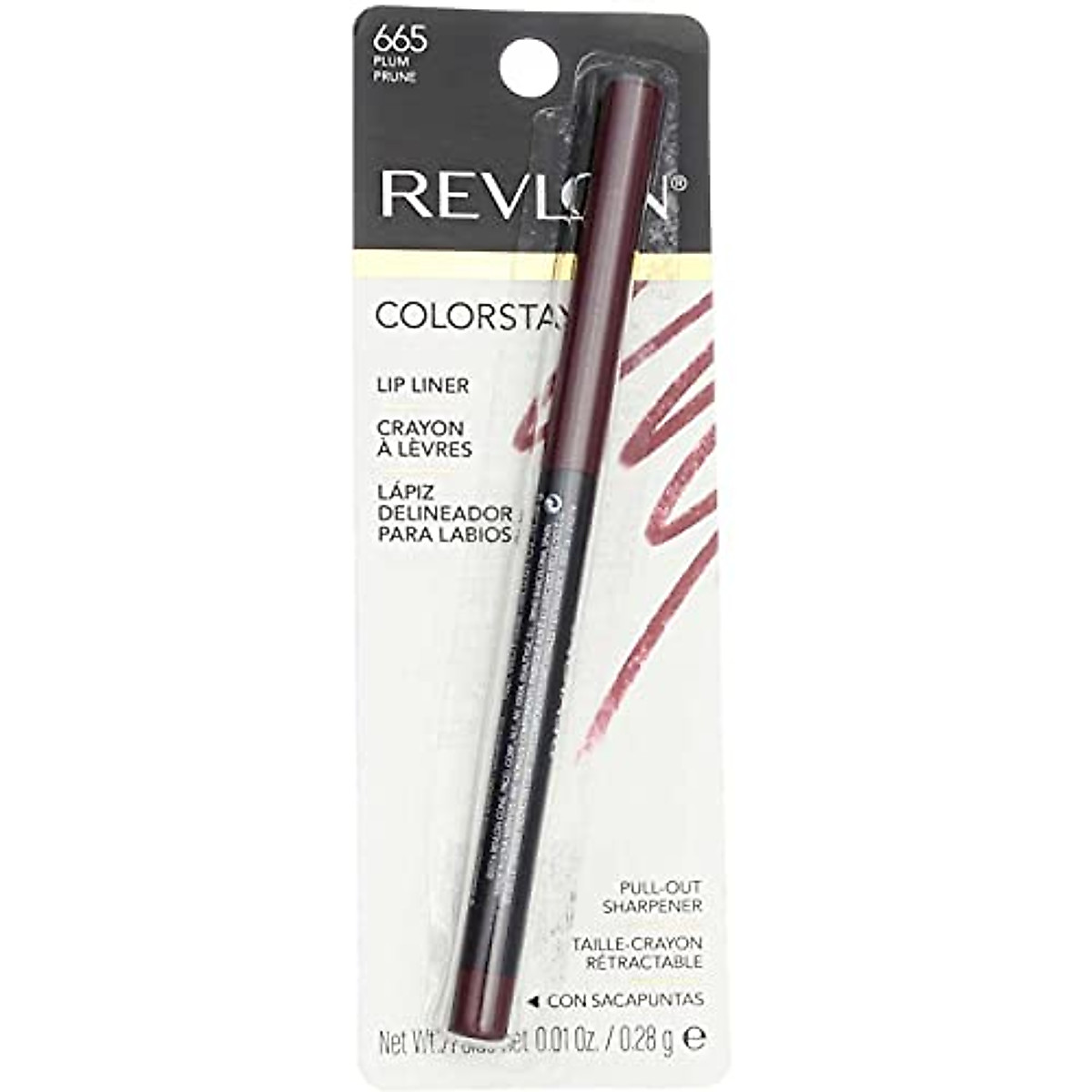 REV C/STAY LIP LINER PLUM