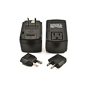 VCT VX-50 Worldwide Travel Step Up Down Voltage Converter with 3 Adapters for 110V 220V 240V, 50 Watt