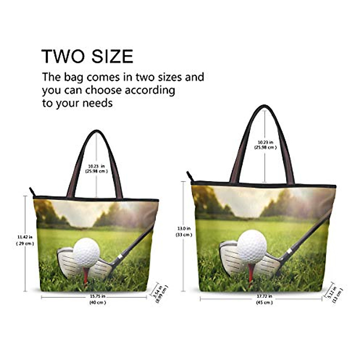 QMXO Sport Ball In Hole Golf Handbags and Purse for Women Tote Bag Large Capacity Top Handle Shopper Shoulder Bag