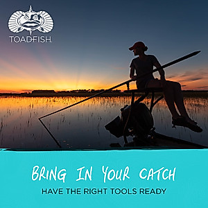 Toadfish Crab & Lobster Seafood Tool Set - 2 Shell Crackers With Cutters & 4 Multi-Use Forks - Non-Slip Grips - Stainless Steel - Built-In Bottle Opener - Makes A Beautiful Gift