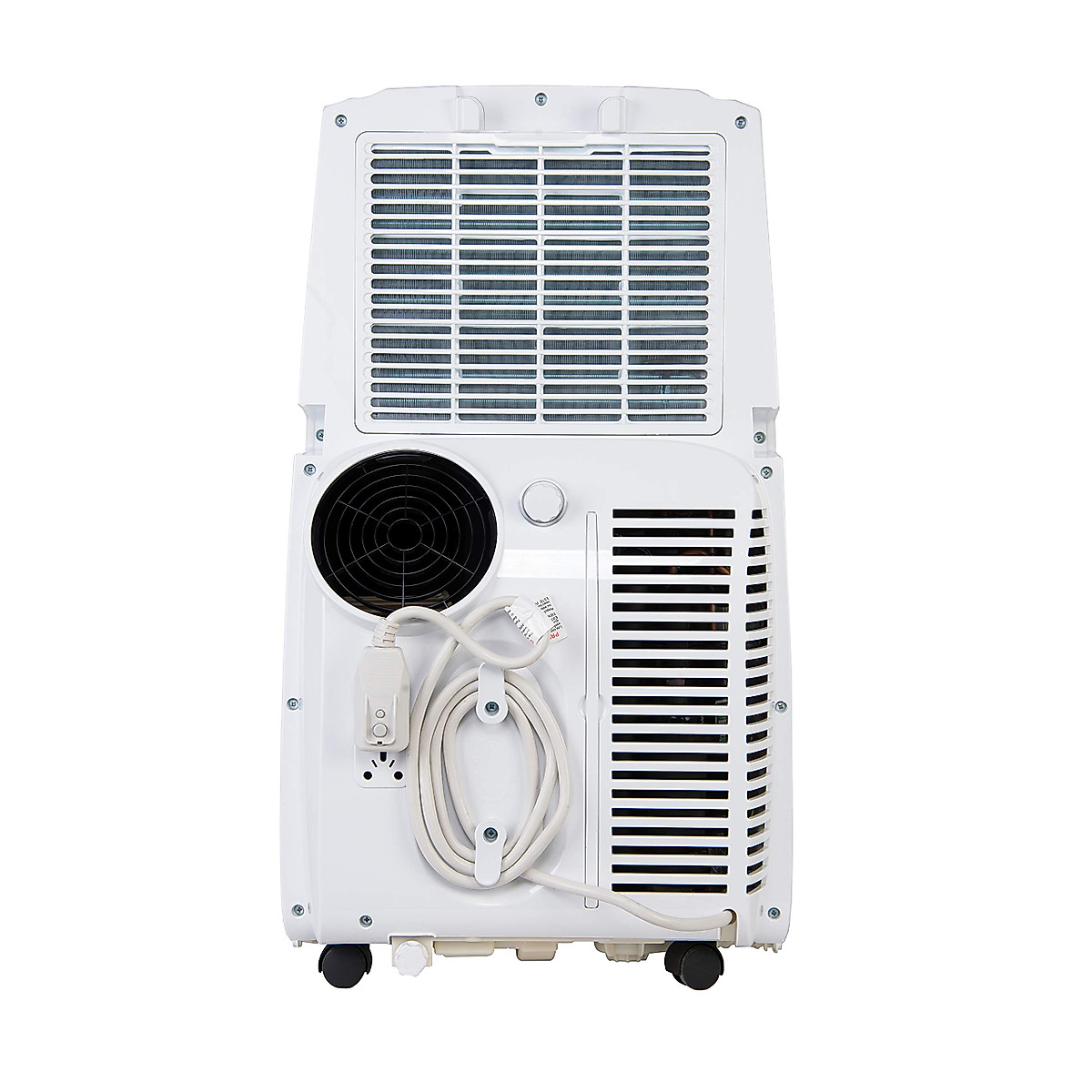 AireMax Portable Air Conditioner and Heater with Remote Control | For Rooms up to 500 Sq.Ft. | 24H Timer | Auto Restart | Wheels | LED Display | 4 Modes | White | APE514H