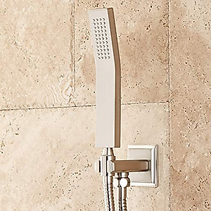 Signature Hardware 934431-7.75-1.8 Ryle Pressure Balanced Shower System with 7-3/4" Rain Shower Head and Hand Shower - Rough In Included