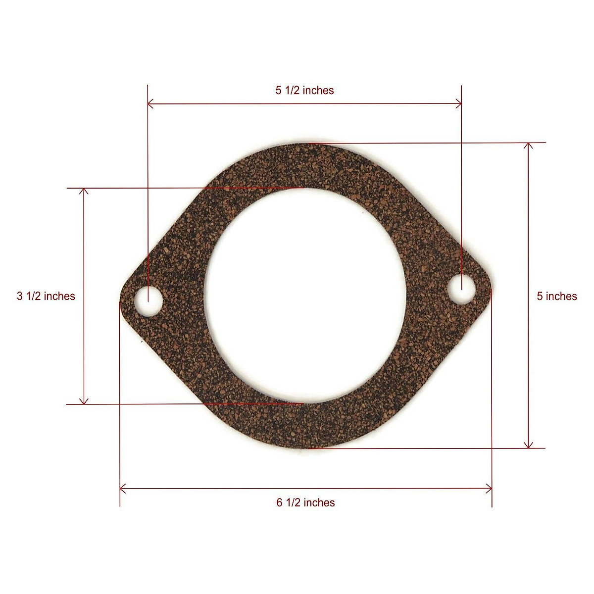 The ROP Shop | Snowplow Motor Gasket, 1306375 for Western Unimount Isarmatic Mark IIIA