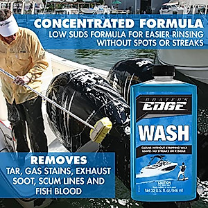 BOATER'S EDGE Wash - Biodegradable Boat Soap Concentrate - 32 OZ (BE1132)