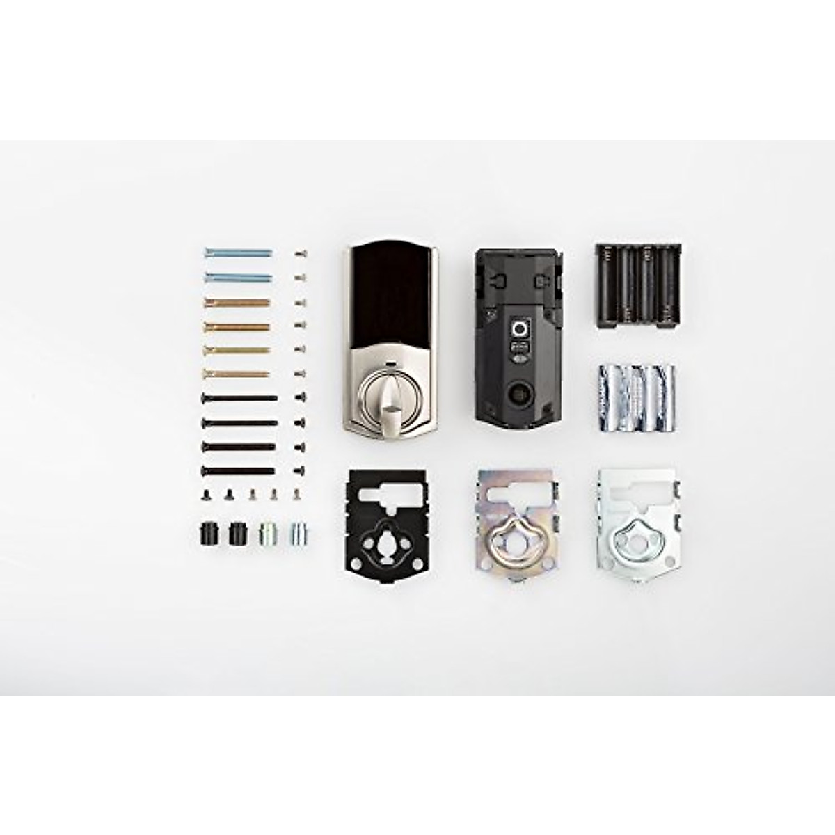 Kwikset 99140-102 Convert Z-Wave Plus Enabled Conversion Kit Interior Assembly, Smart Home Hub and Exterior Deadbolt Required, Gray,Black