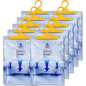 Dry & Dry 10 Pack[7 OZ] Premium Moisture Absorbers Dehumidifiers for Home Dehumidifier for Basement Dehumdifiers for Bedroom Small Dehumidifiers - Dehumidifiers Moisture Absorber