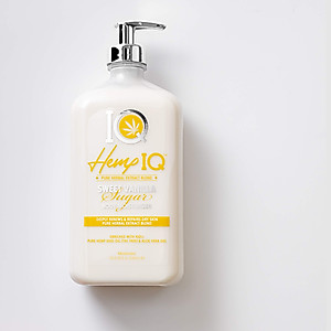 HEMP IQ Sweet Vanilla Sugar Body Moisturizer | 100% Pure Hemp Seed Oil | Ultra-Hydrating Daily Moisturizer 18.25 oz.