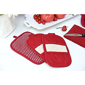 Ritz Royale Collection Pot Holder, Paprika, 4 Count