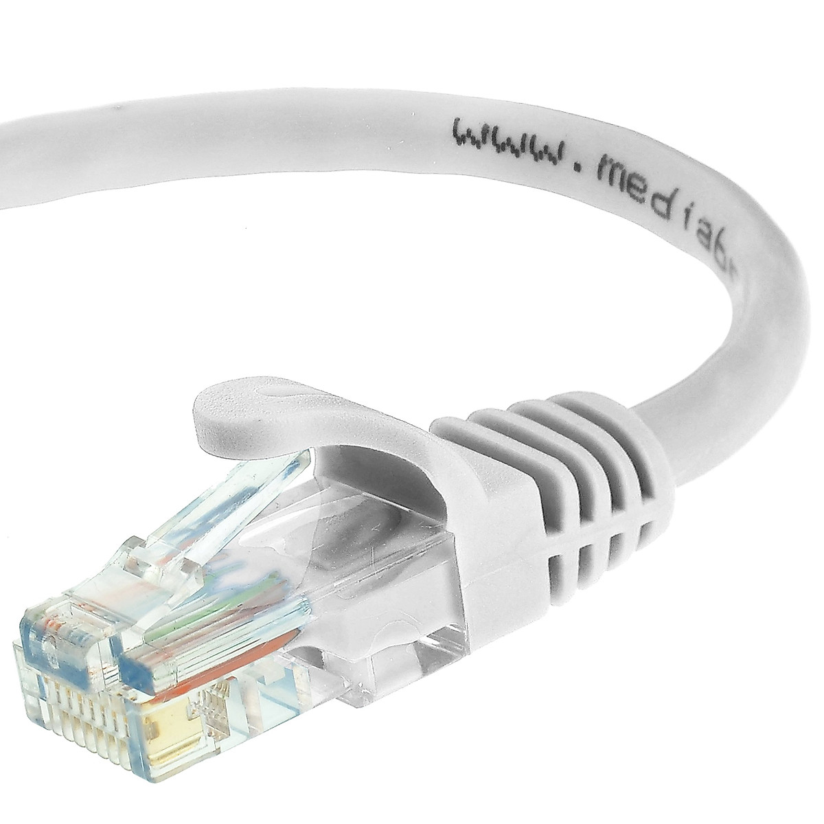 Mediabridge CAT6 Ethernet Patch Cable (10 ft) RJ45 Connectors with Gold Plated Connectors (10gbps)