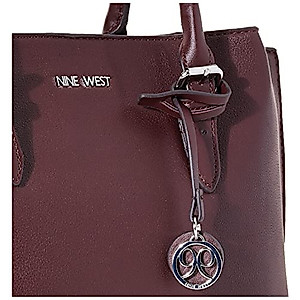 Nine West Doralia Satchel Merlot One Size